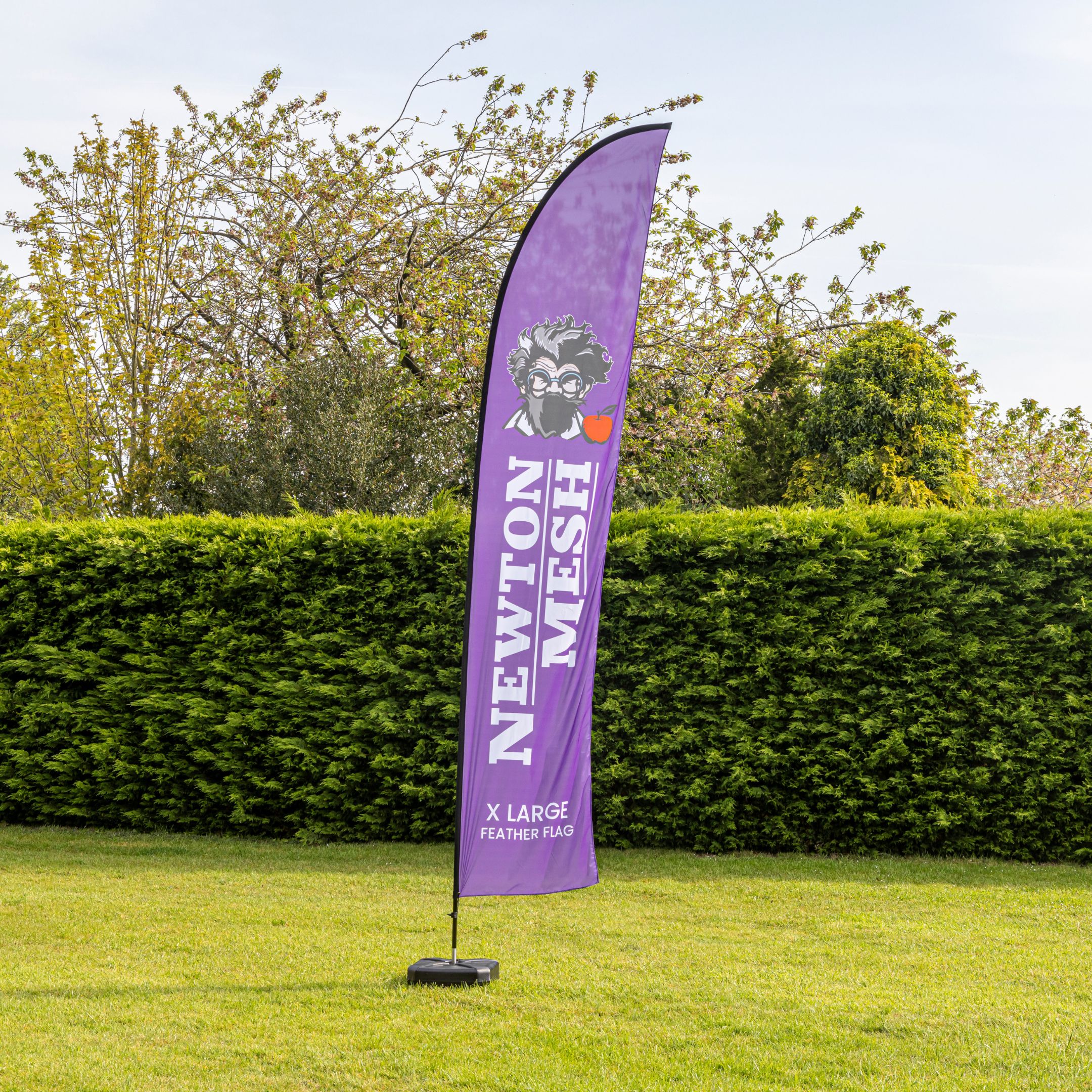 Feather Flags | Newton Mesh