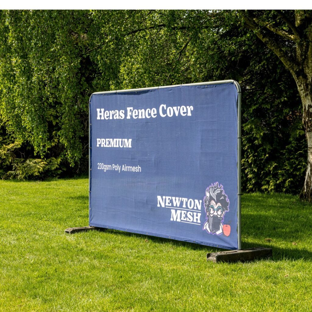 Premium Heras Fence Covers | Newton Mesh