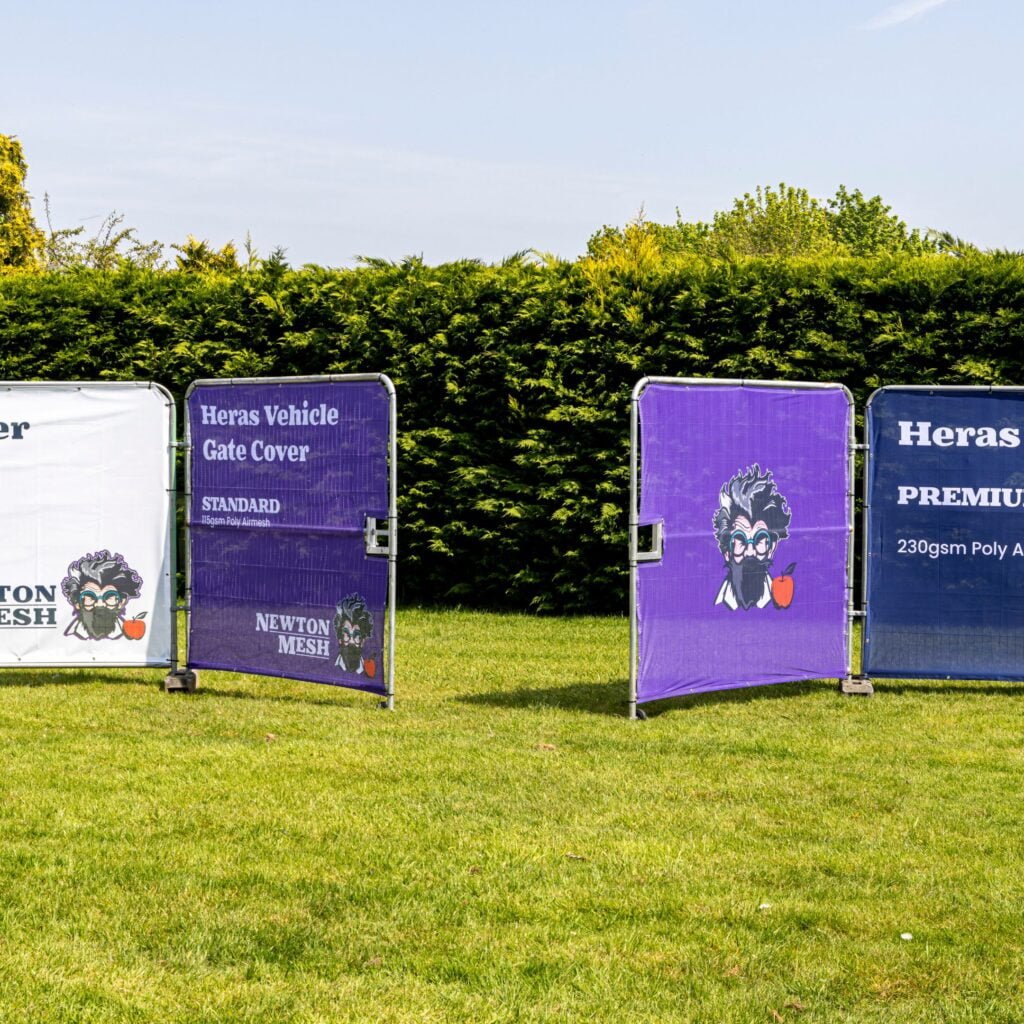 Standard Vehicle Gate Covers | Newton Mesh