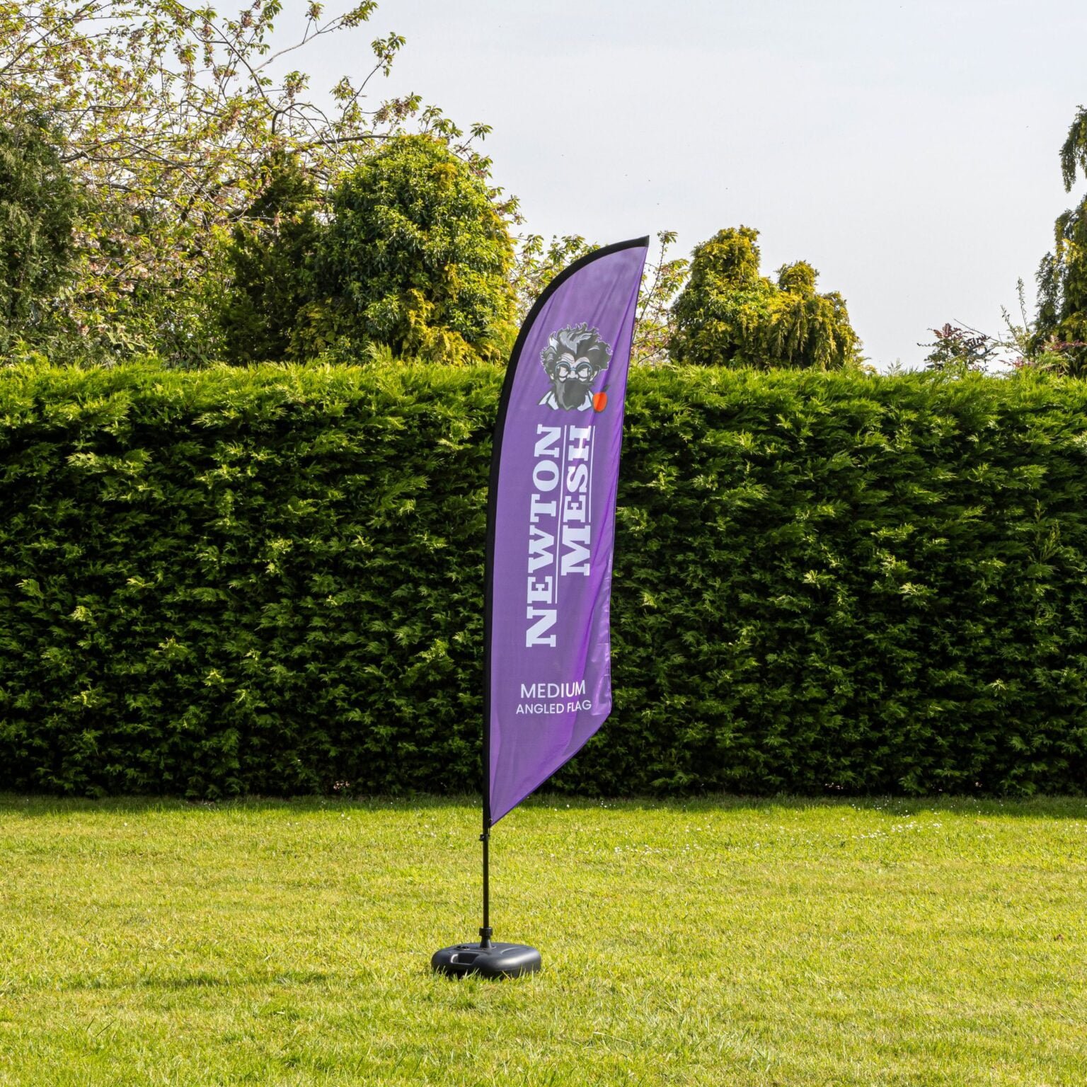 Angled Flags | Newton Mesh