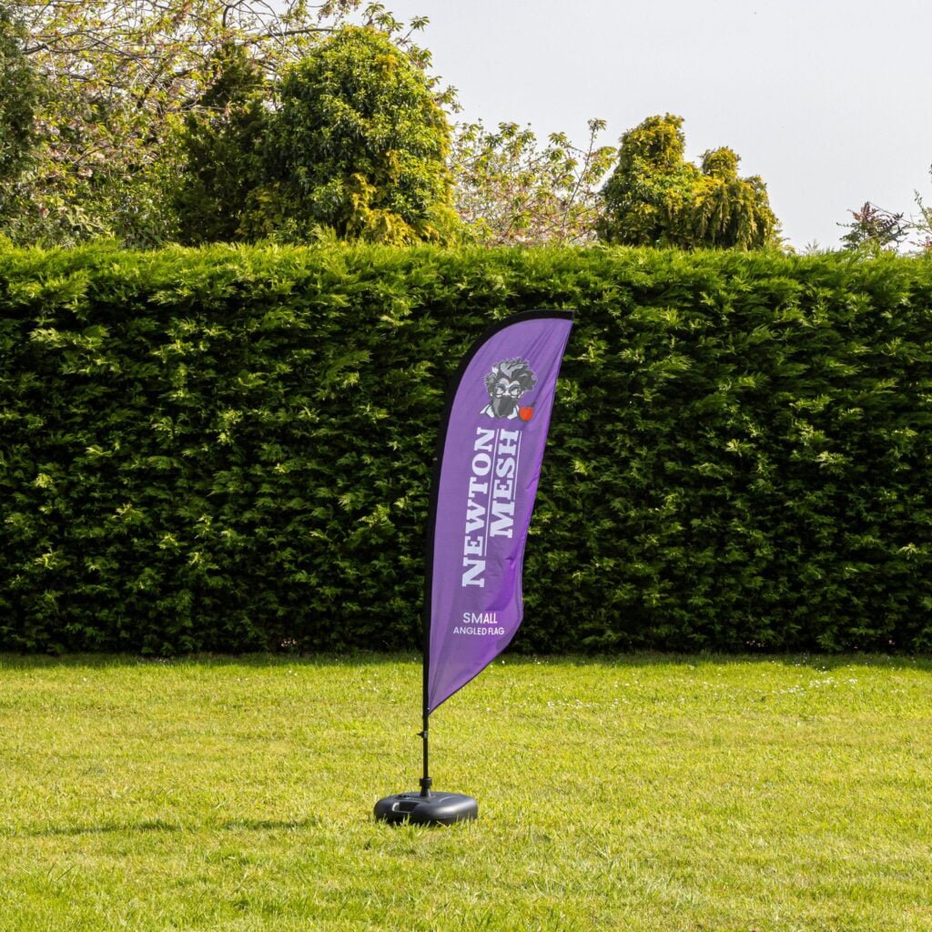 Angled Flags | Newton Mesh