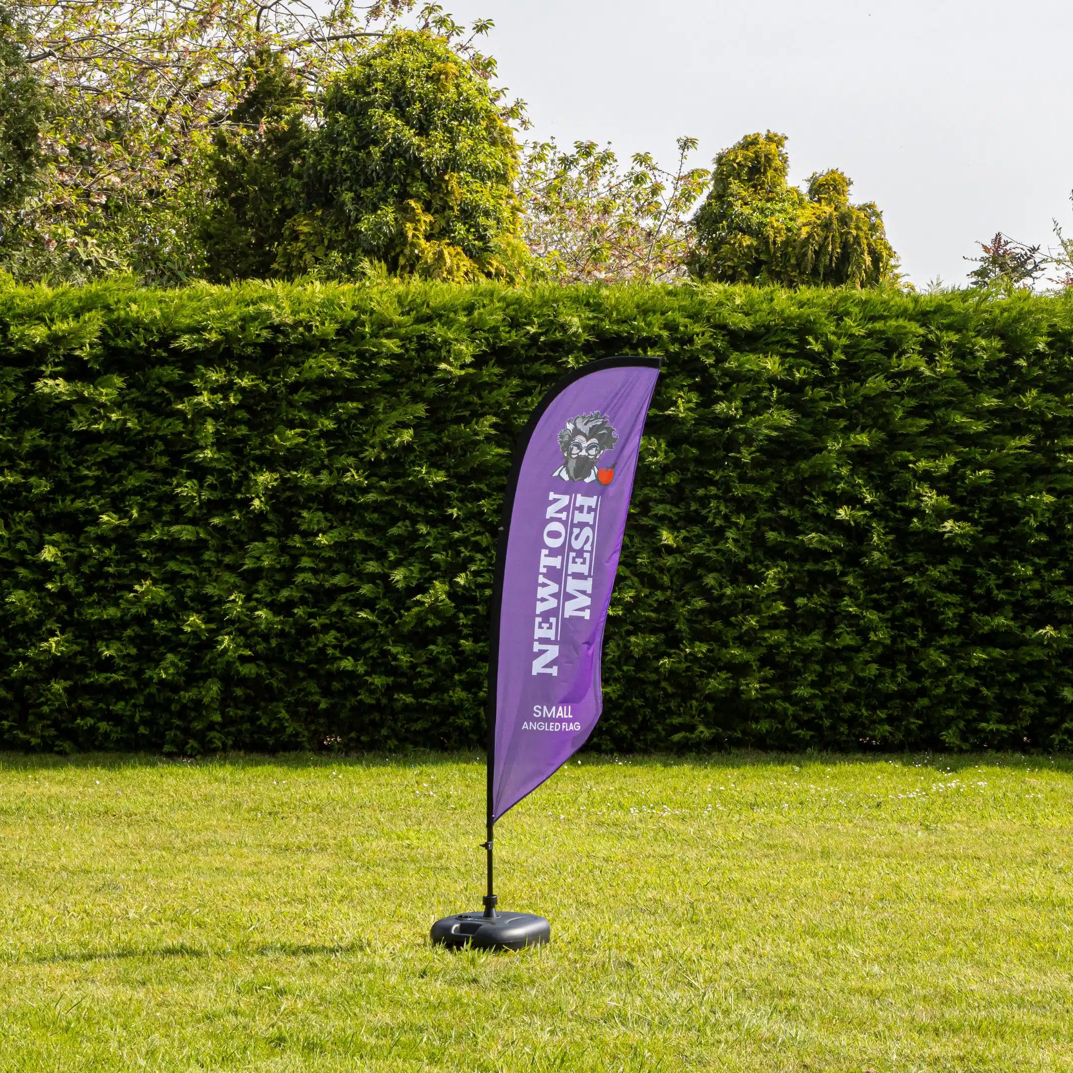 Angled Flags | Newton Mesh