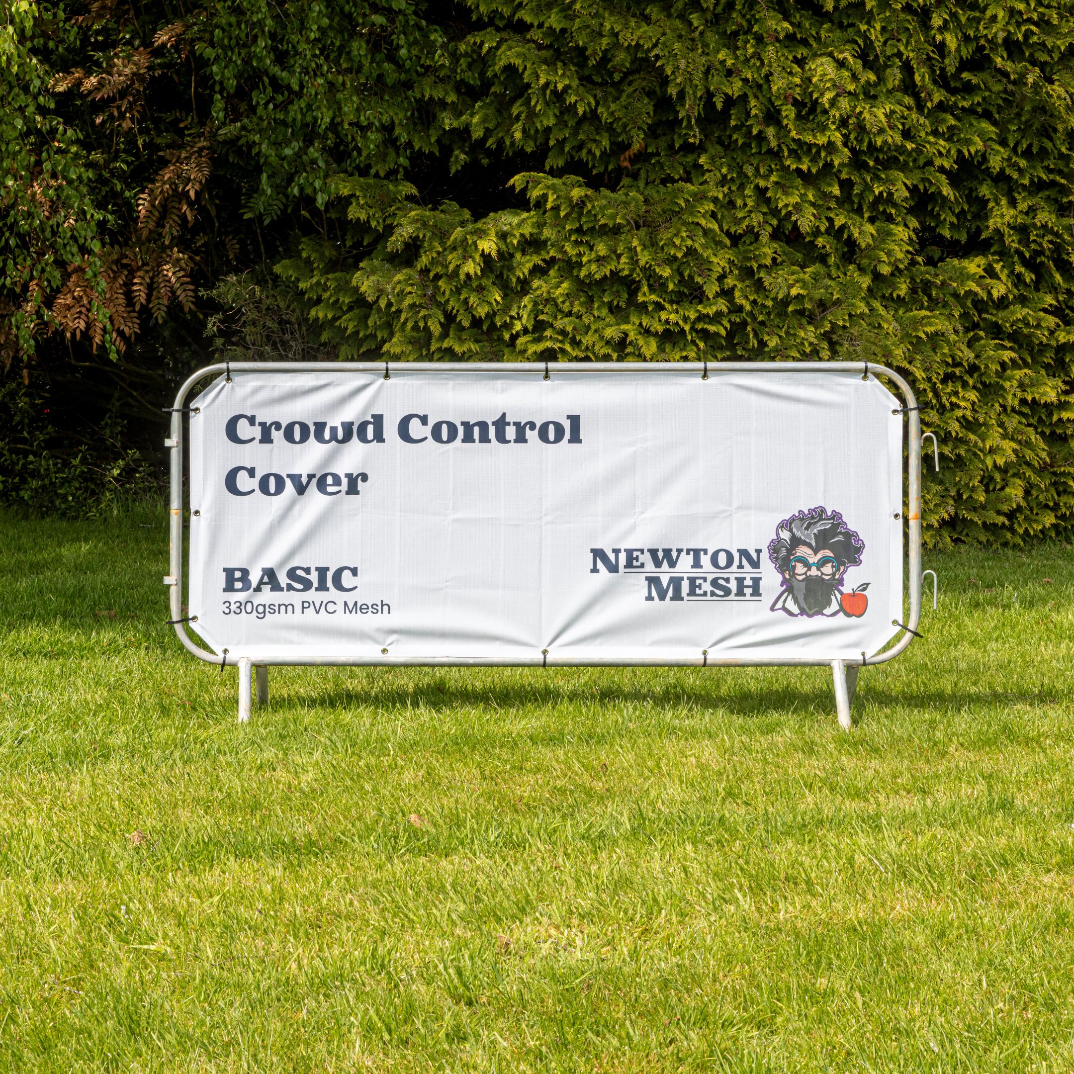 Basic Crowd Control Banners | Newton Mesh