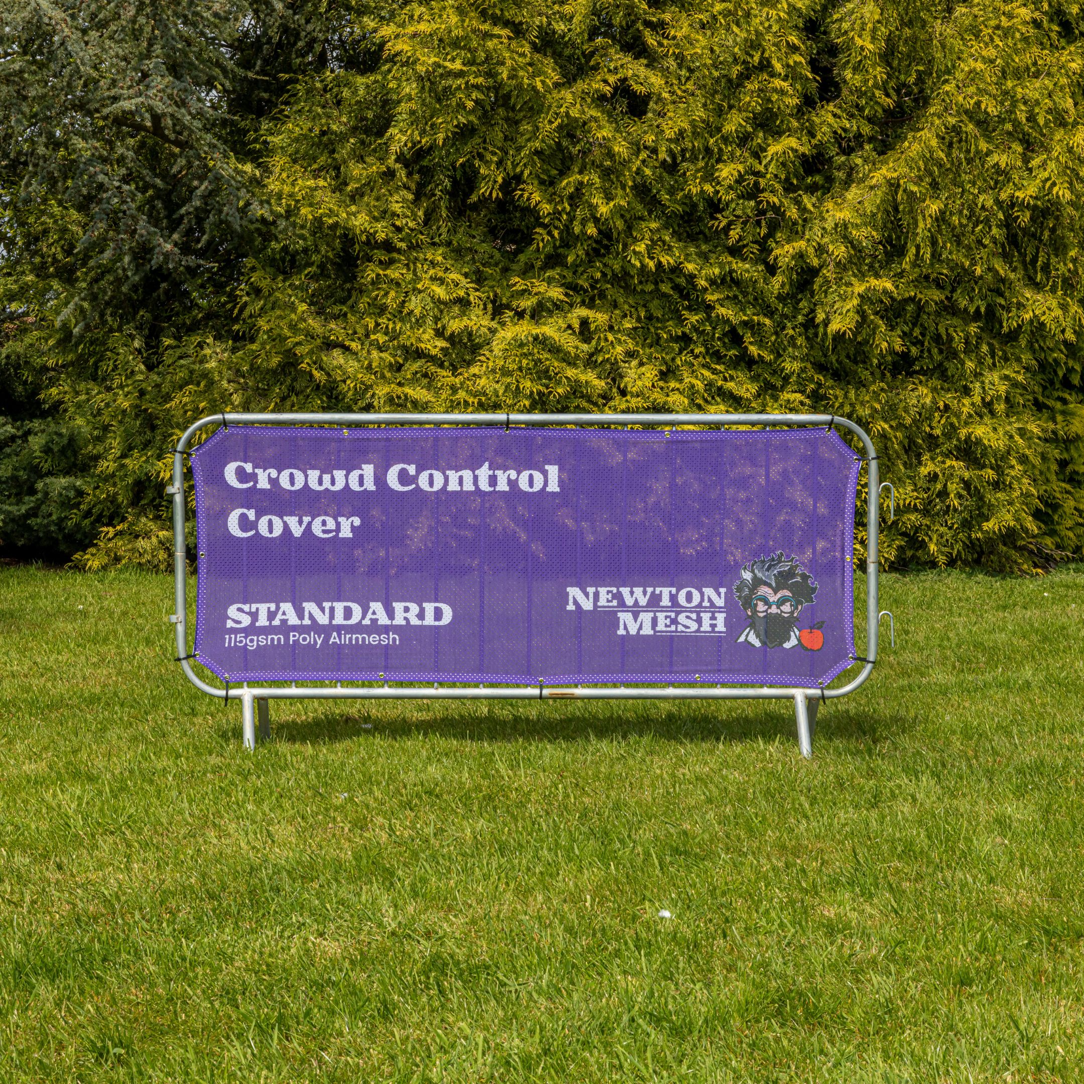 Standard Crowd Control Banners | Newton Mesh