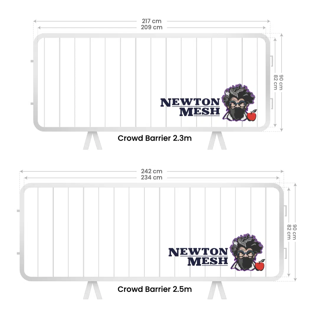 Premium Crowd Control Banners | Newton Mesh