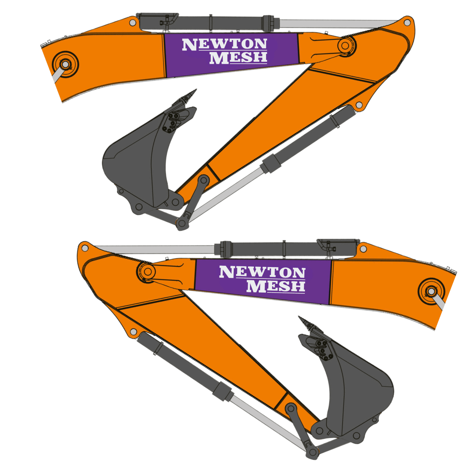 Digger Decals | Newton Mesh