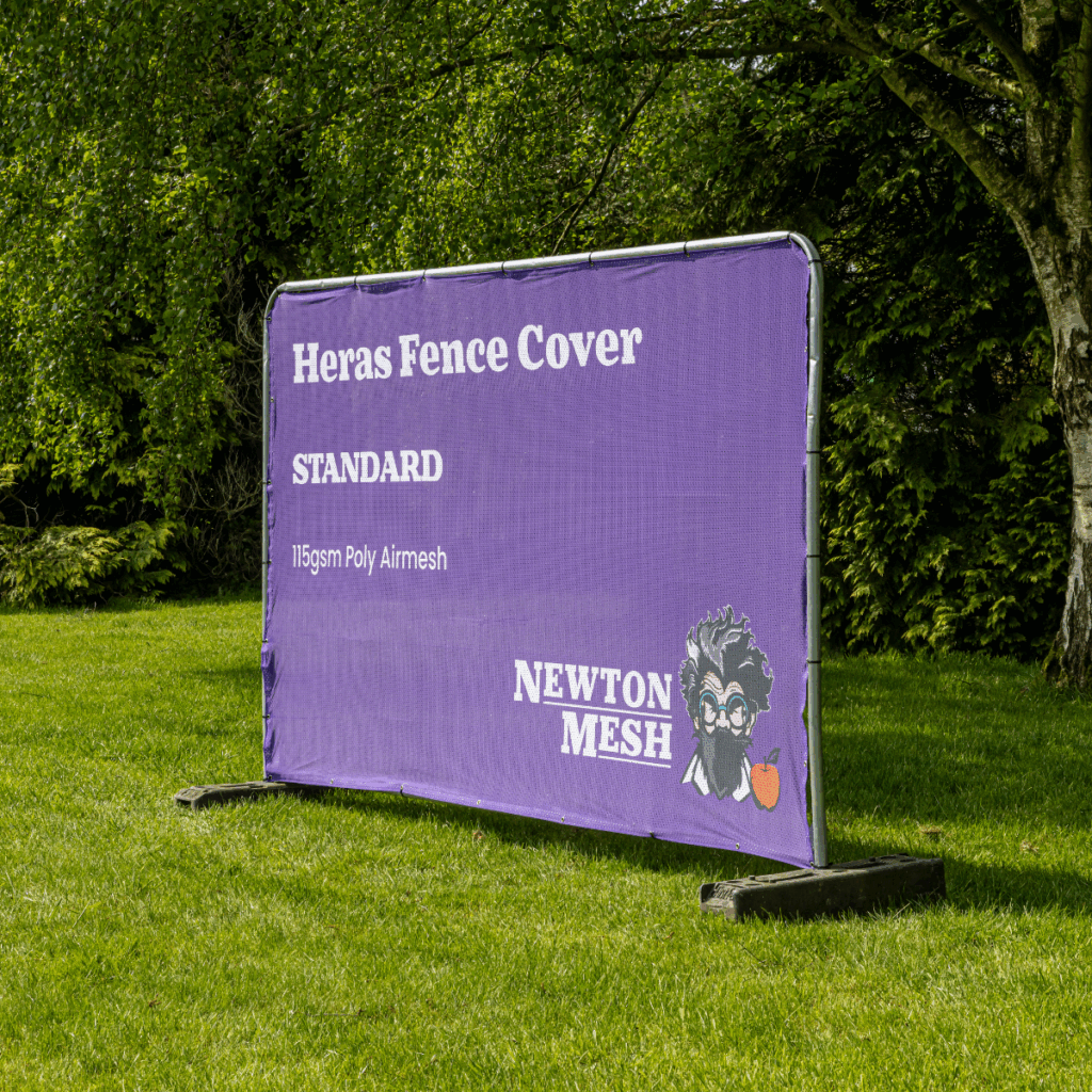 Standard Heras Fence Covers | Newton Mesh